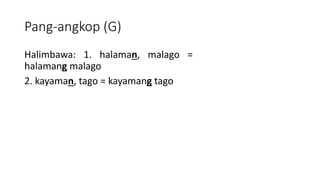 Pang angkop grade 5 | PPTX