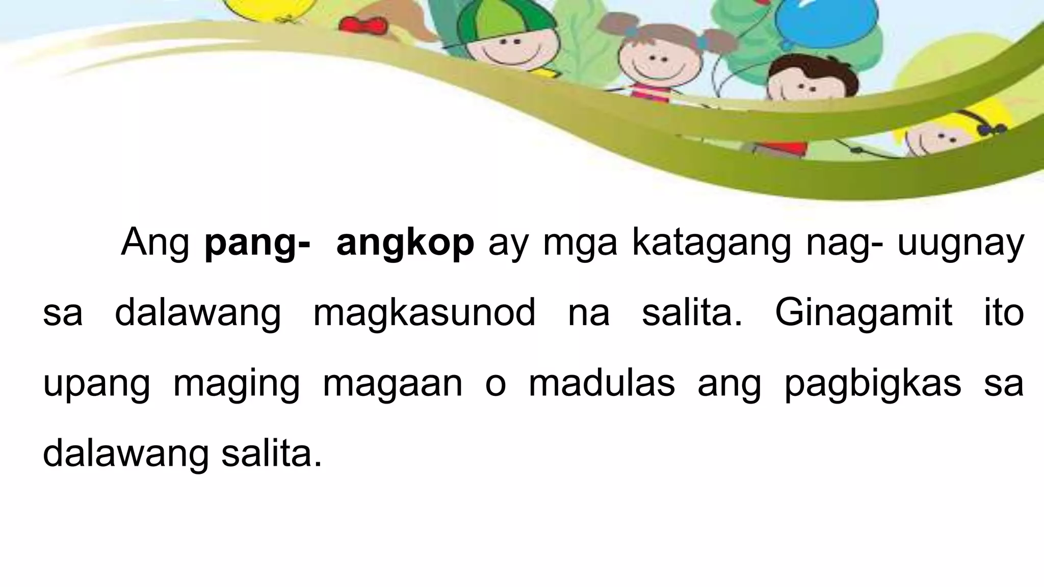 Pang -angkop | PPTX