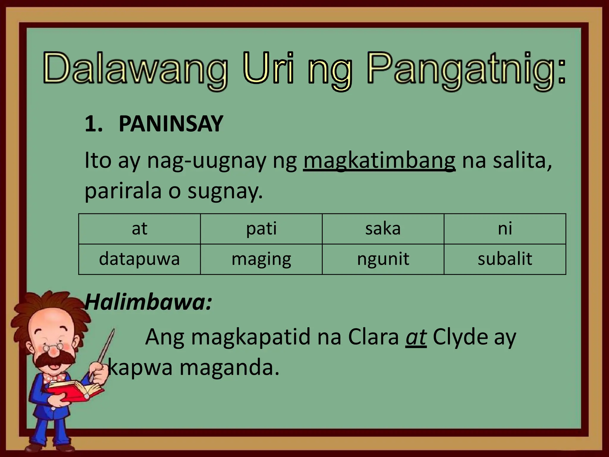 Pang-ugnay para sa Grade 9 Third Quarter | PPTX