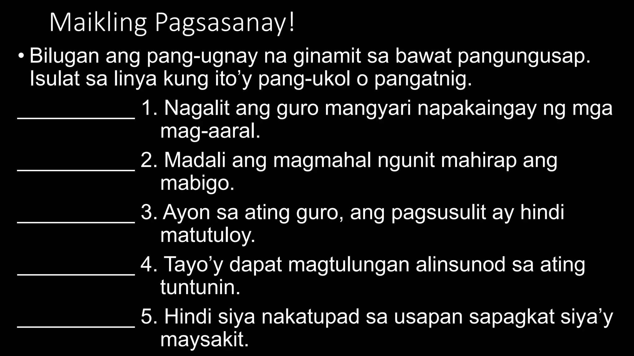 Grade 10 Filipino 10 Lesson pang-ugnay.pptx