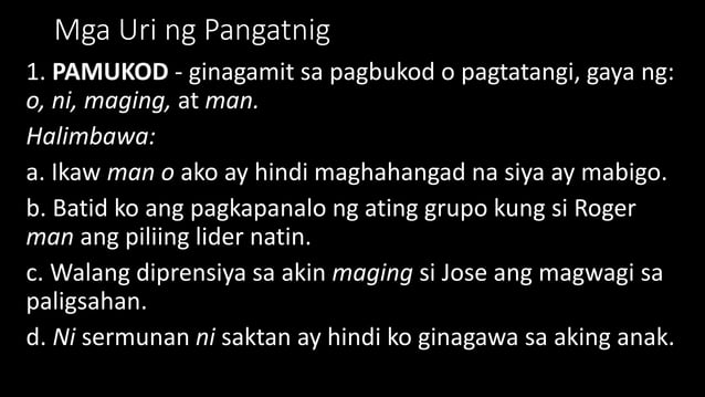 Grade 10 Filipino 10 Lesson pang-ugnay.pptx