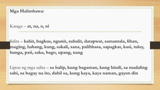 PANG-UGNAY ARALIN SA FILIPINO 10 FIRST QUARTER.pptx