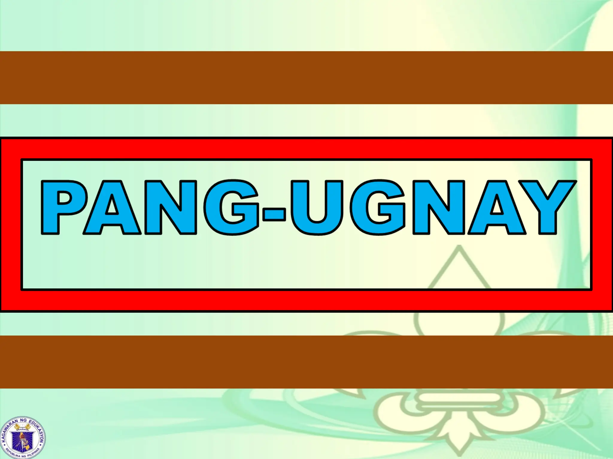 PANG-UGNAY para sa mga mag-aaral ng grade 9.ppt