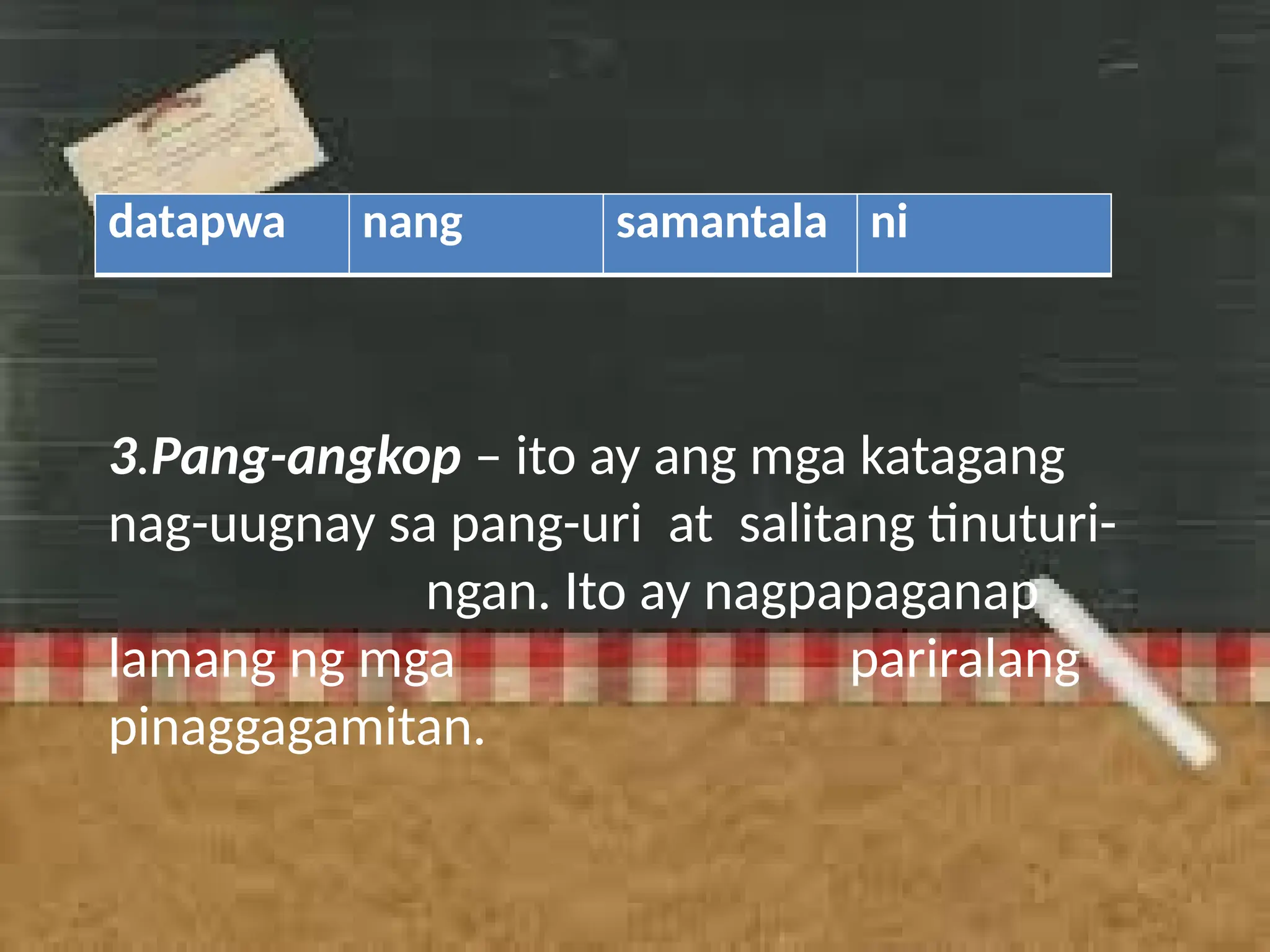 Ang Pang-ugnay at ang tatlong uri nito.pptx