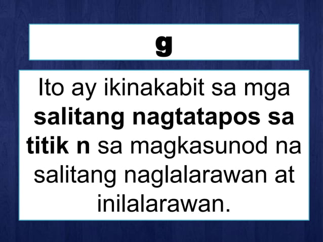 Pang ugnay, Pagpapahayag ng saloobin | PPTX