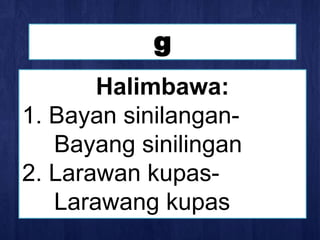 Pang ugnay, Pagpapahayag ng saloobin | PPTX