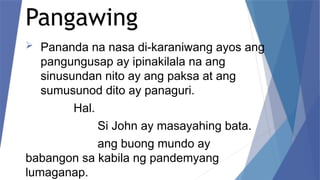 (Pangatnig, Pang-angkop, Pang-ukol, Pangawing).pptx