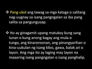 Ugnayan Meaning