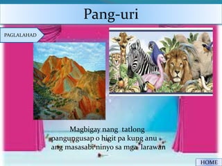 Pang uri | PPTX