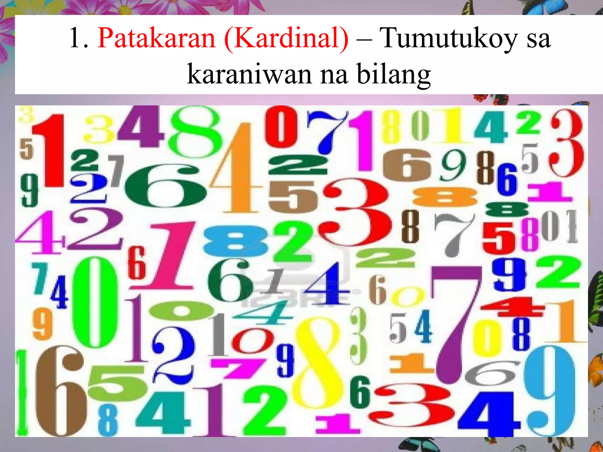 Pang uri (Panlarawan at Pamilang) | PPTX