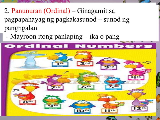 Pang uri (Panlarawan at Pamilang) | PPTX