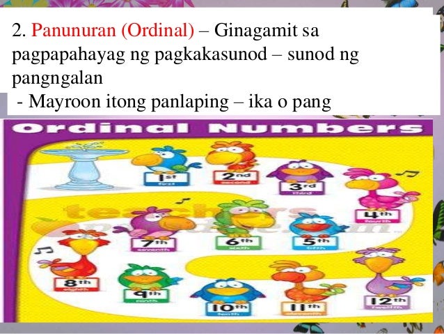 Pang uri (Panlarawan at Pamilang)