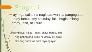 Pang-uri | PPTX