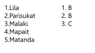 PANG-URI IN FILIPINO - ibat-ibang uri ng pang-uri.pptx