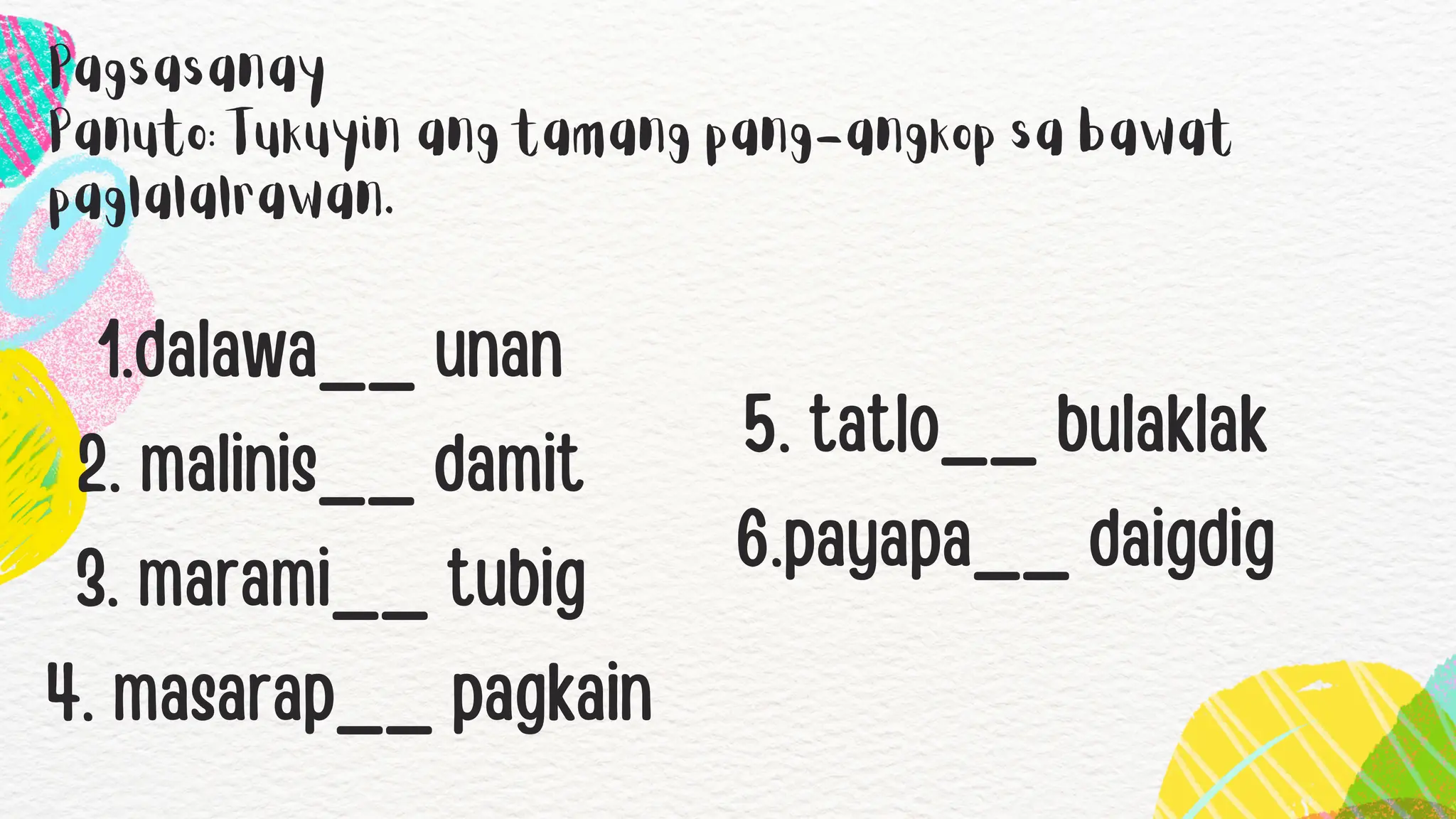 Pang-uri -salitang naglalarawa..grade 2 ...filipino | PDF