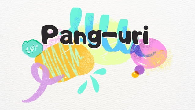 Pang-uri -salitang naglalarawa..grade 2 ...filipino | PDF