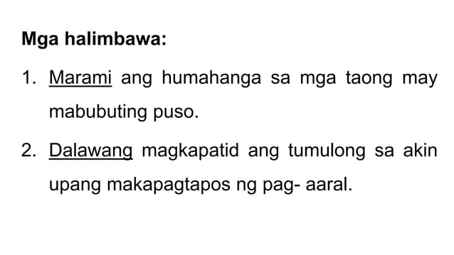 Pang- uring Pamilang | PPTX