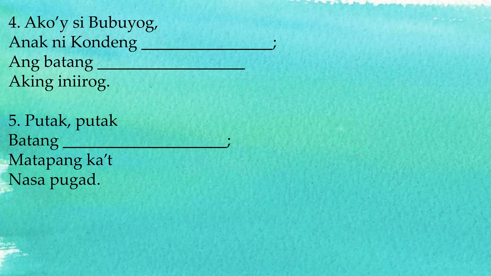 Pang uring panlarawan | PPTX