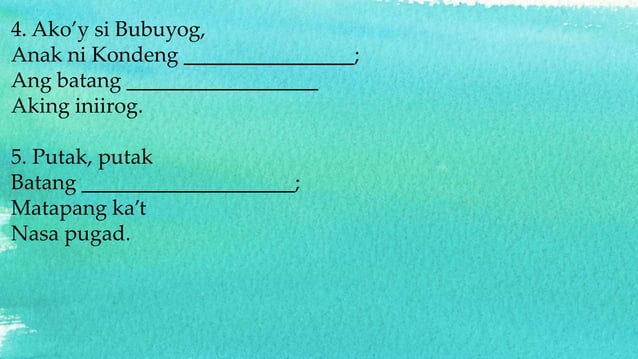 Pang uring panlarawan | PPTX