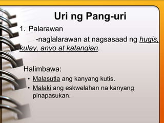 PANG-URI (all about pang-uri) | PPTX