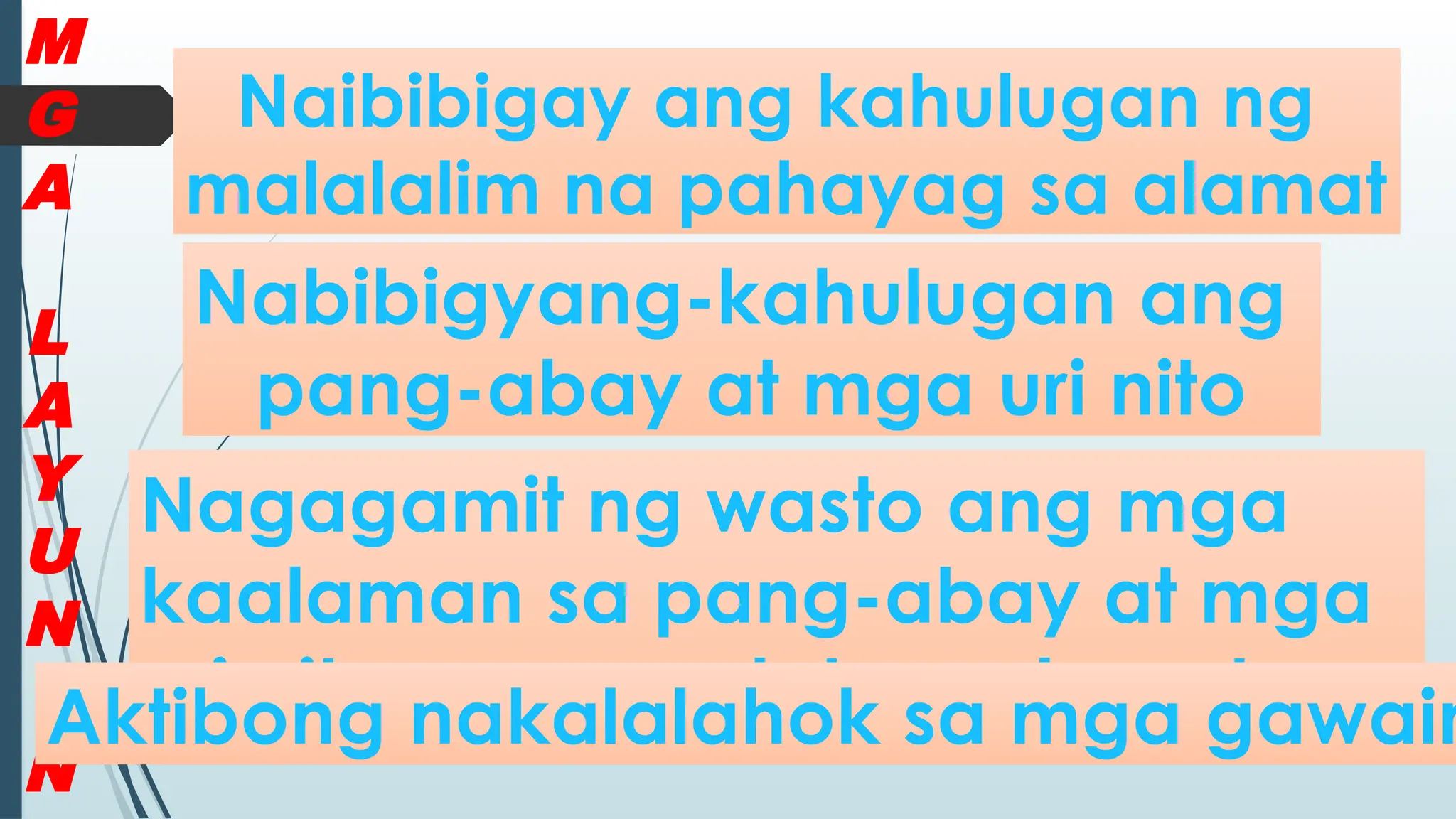 kahulugan ng pang-abay mga uri ng pang-abay at mga halimbawa ng pang ...