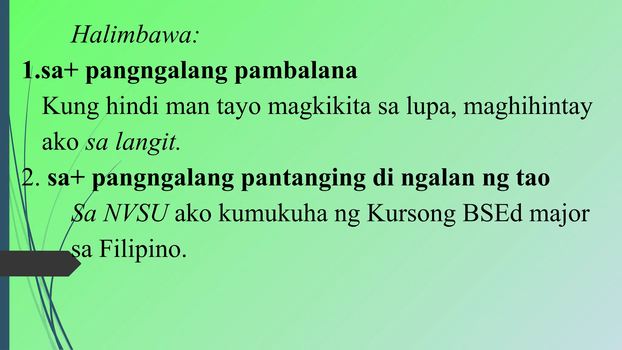 kahulugan ng pang-abay mga uri ng pang-abay at mga halimbawa ng pang ...