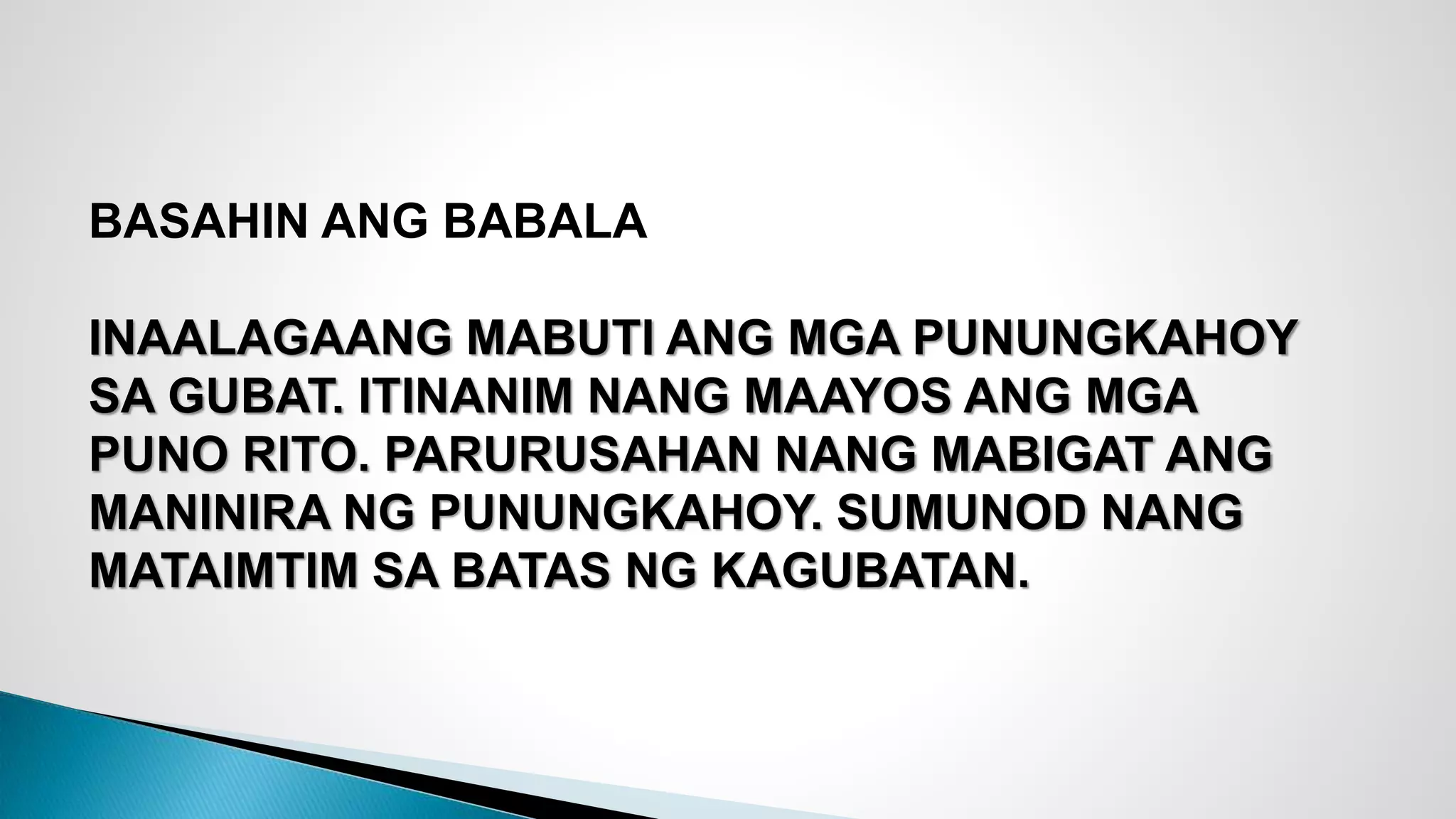 Pang abay Filipino Lesson Gr.6 | PPTX