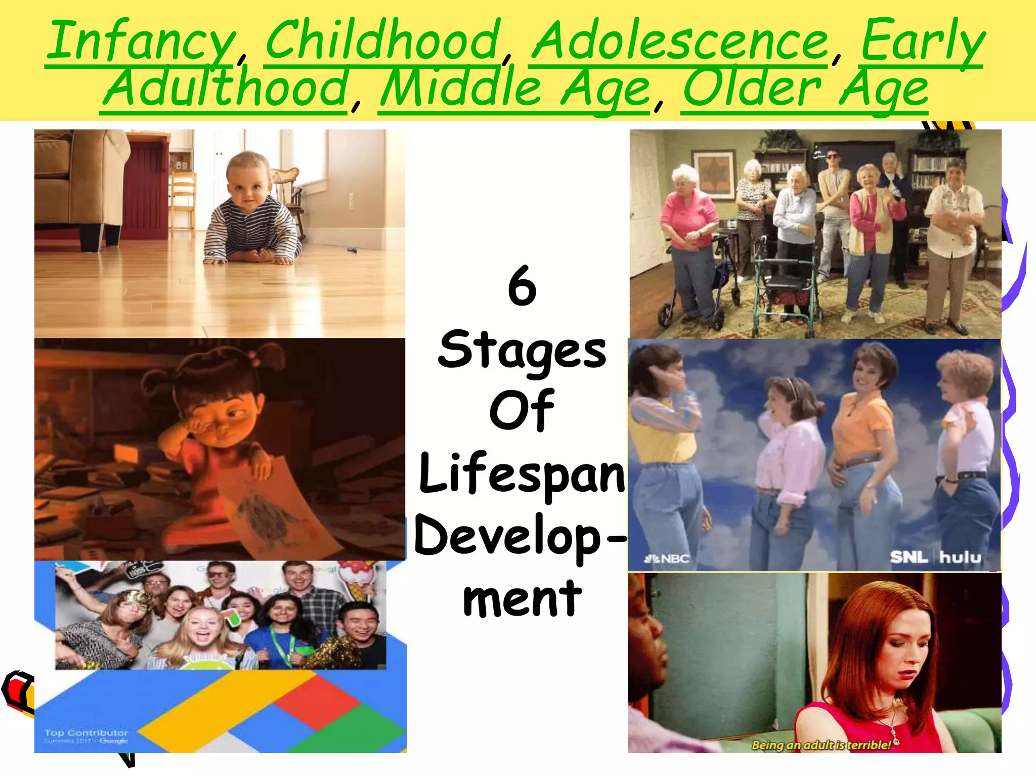 The Life Span of a Human | PPTX