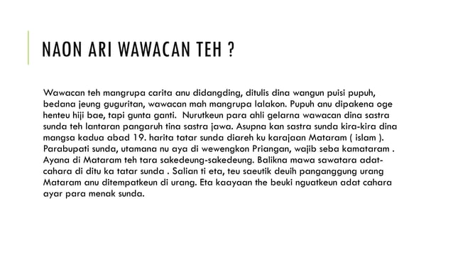 Pangajaran 1 wawacan bahasa Sunda kelas 12.pptx