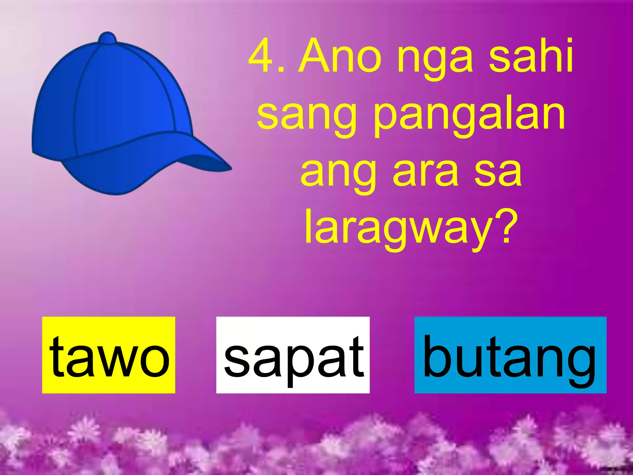 Pangalan (MTB- Hiligaynon) | PPTX