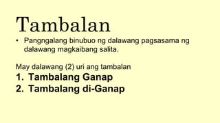bahagi ng pananalita, pangalan, uri ng pangalan, mga halimbawa ppt | PPTX