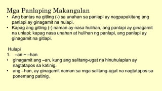 bahagi ng pananalita, pangalan, uri ng pangalan, mga halimbawa ppt | PPTX