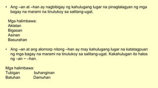 bahagi ng pananalita, pangalan, uri ng pangalan, mga halimbawa ppt | PPTX
