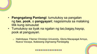 bahagi ng pananalita, pangalan, uri ng pangalan, mga halimbawa ppt | PPTX