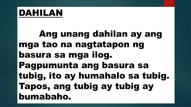Ano Ang Dahilan At Epekto Ng Polusyon Ano Ang Dahilan At Epekto Ng Polusyon