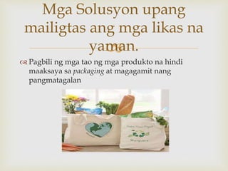 Pangangalaga sa timbang na kalagayang ekolohiya | PPTX