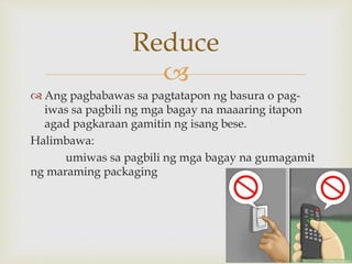 Pangangalaga sa timbang na kalagayang ekolohiya | PPTX