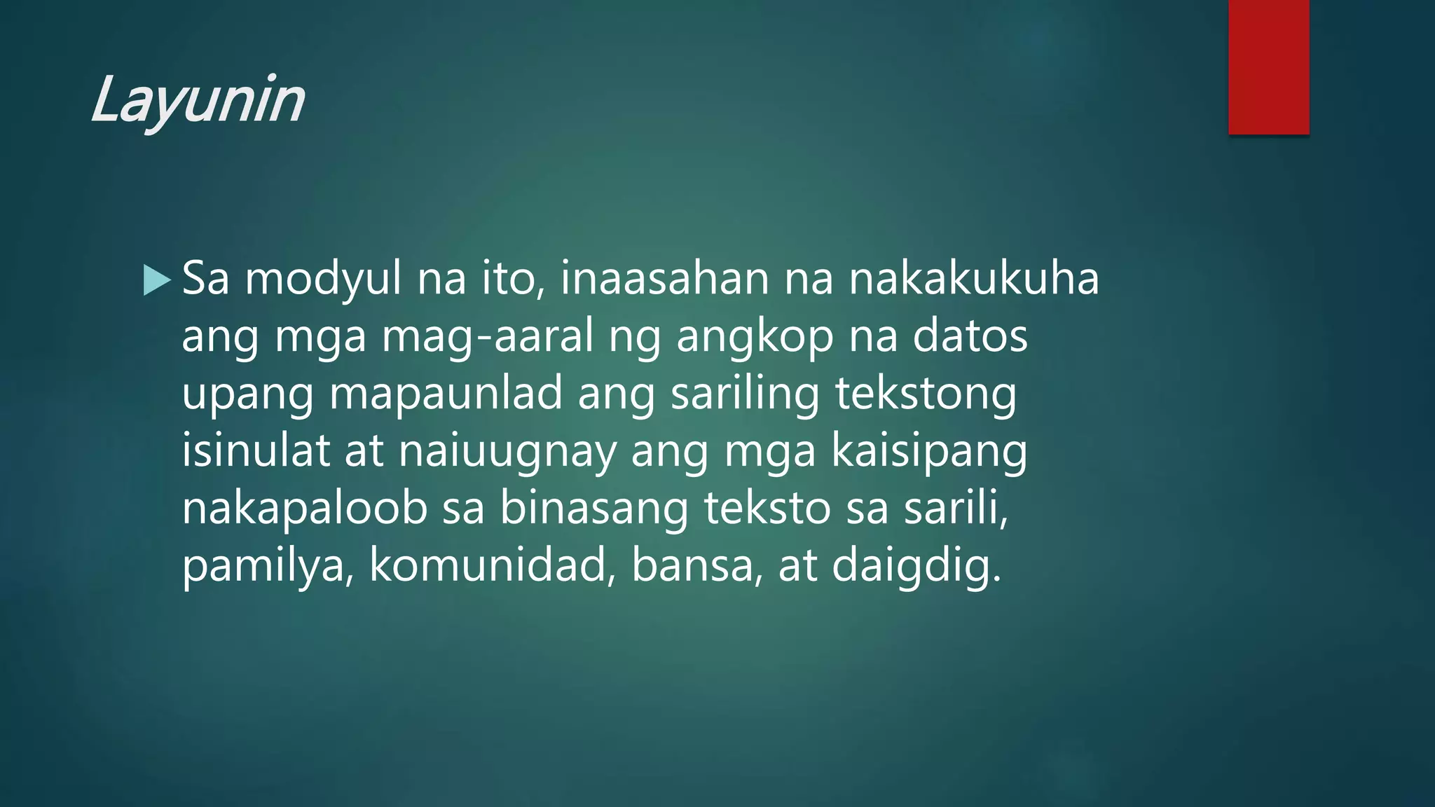 Pangangalap ng Datos.pptx