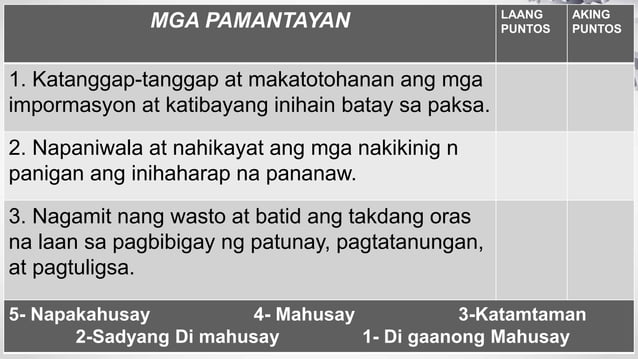 Pangangatwiran | PPTX