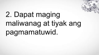 Pangangatwiran | PPTX