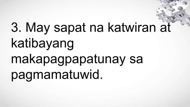 Pangangatwiran | PPTX