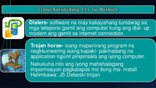 Panganib na Dulot ng Computer Malware at Virus