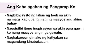 Pangarap | PPTX