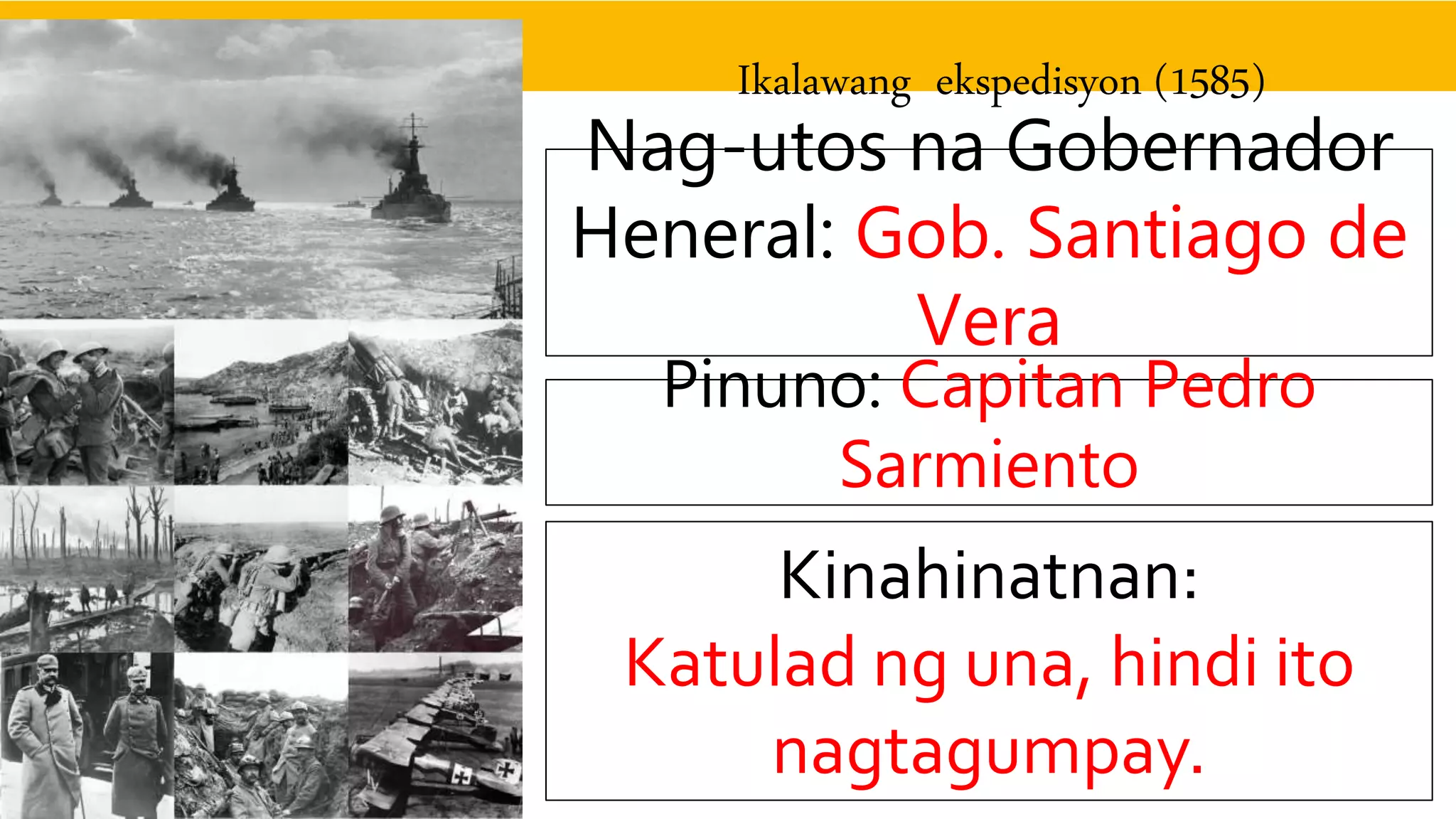 Pangarap ng espanya na maging isang imperyo at pananakop ng mga ...