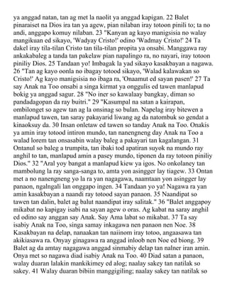 Pangasinan bible new testament | PDF