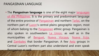Pangasinan Language | PPTX