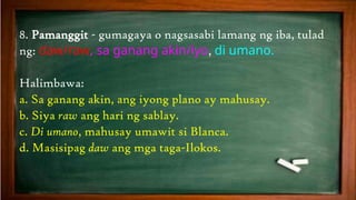 pangatnig-160220150528.pptx junior high scho;; | PPTX