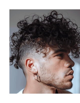 Modern Curly mullet haircuts with Latest images | PDF