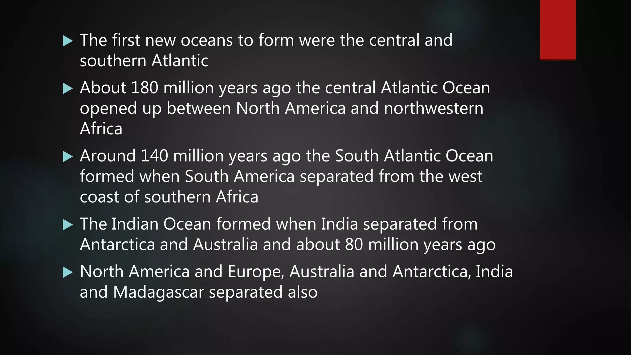 Pangaea the super continent | PPTX