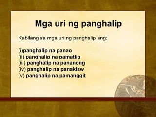 Panghalip | PPTX